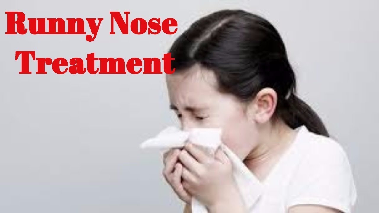 How to Stop a Runny Nose | Clear Runny Nose Cough |Nasal congestion ...
