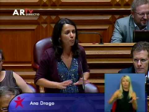 Ana Drago: "o PSD veio a este Plenário fazer um número de ilusionismo ...