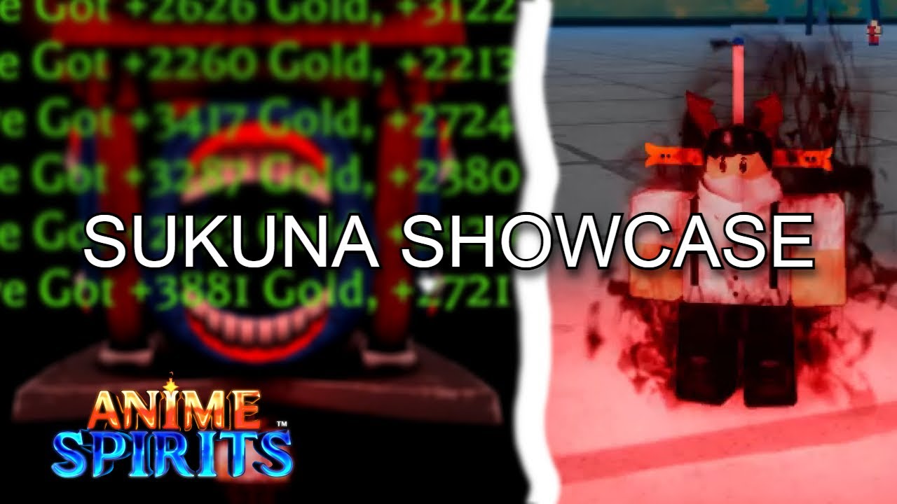 FULL SUKUNA SHOWCASE | Anime Spirits - YouTube