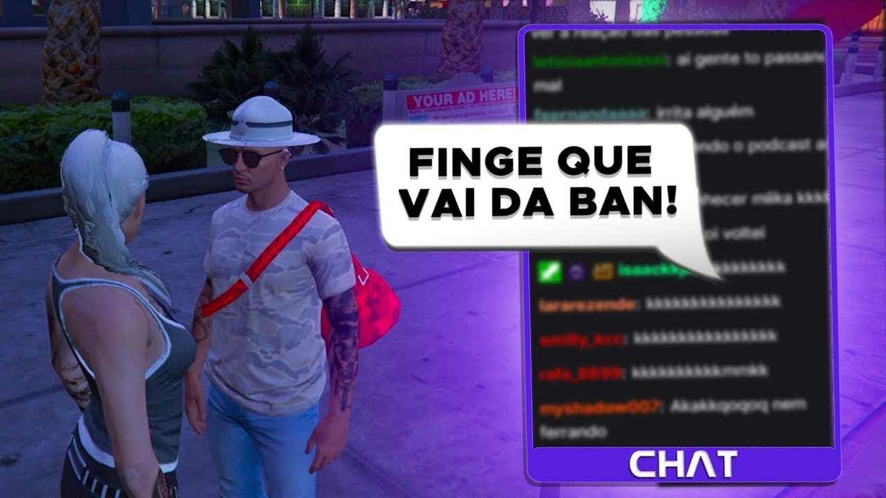 FAZENDO TUDO QUE O CHAT MANDA NO GTA RP!! - YouTube