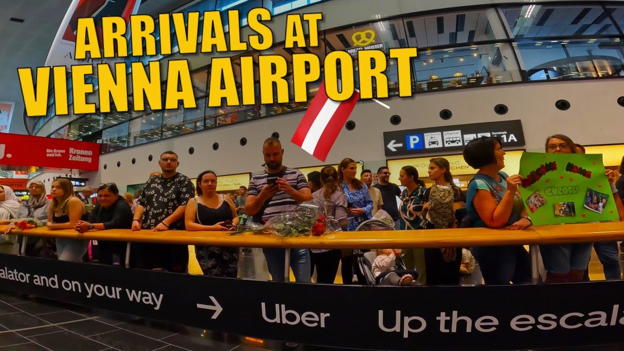 ⭐ Your Virtual Arrival at VIENNA Airport, Austria (VIE) - YouTube
