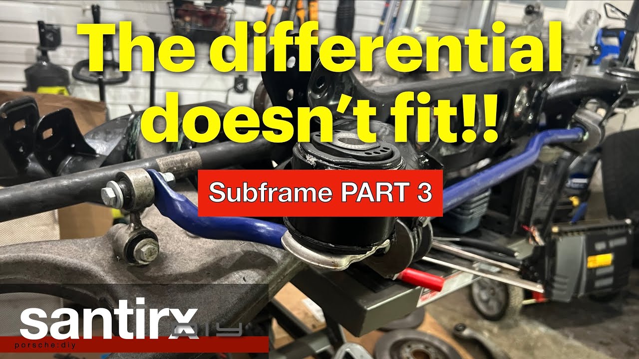 The differential doesn't fit!!! - Macan subframe replacement Part 3 ...