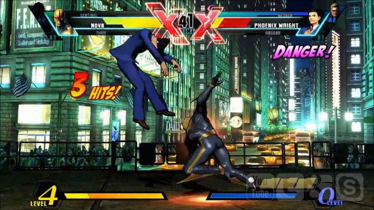 Ultimate Marvel vs. Capcom 3: Phoenix Wright vs. Nova Trailer [HD ...