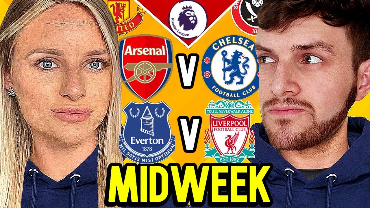 PREMIER LEAGUE MIDWEEK PREDICTIONS - YouTube