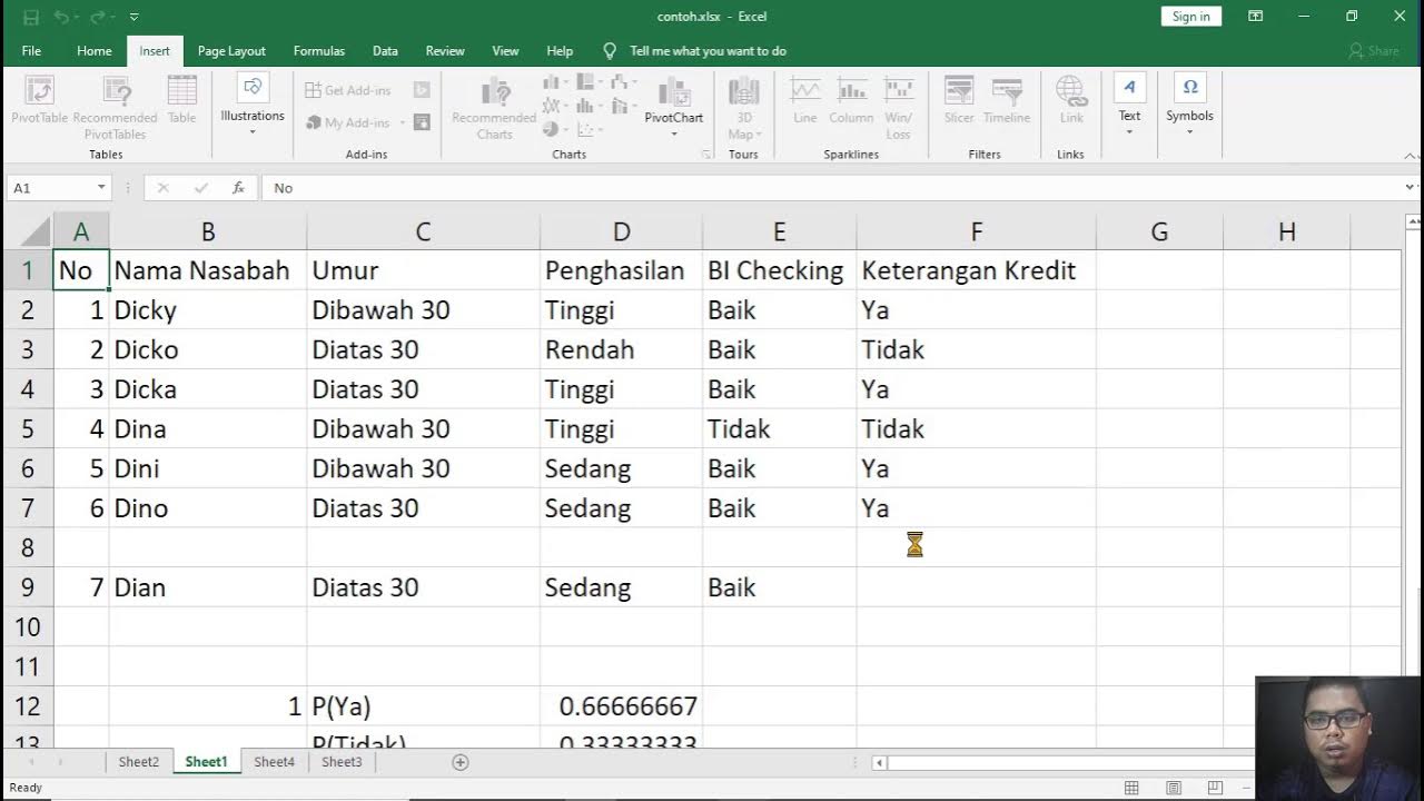 Naive Bayes Classification With Excel and R - YouTube