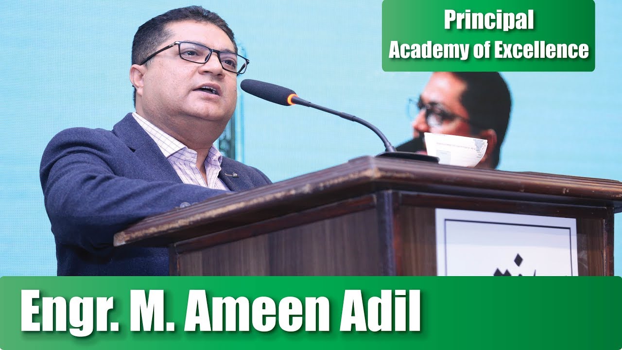Engineer Amin Adil - Welcome Speech At All Karachi Debate Competition ...