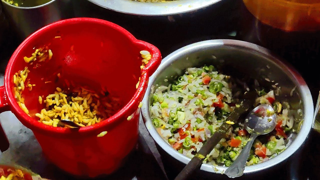 Most Popular Baro Vaja Jhal Muri | Bangladeshi Street Food - YouTube