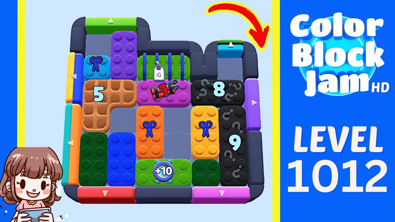Color Block Jam Level 1012 Solution Walkthrough - YouTube