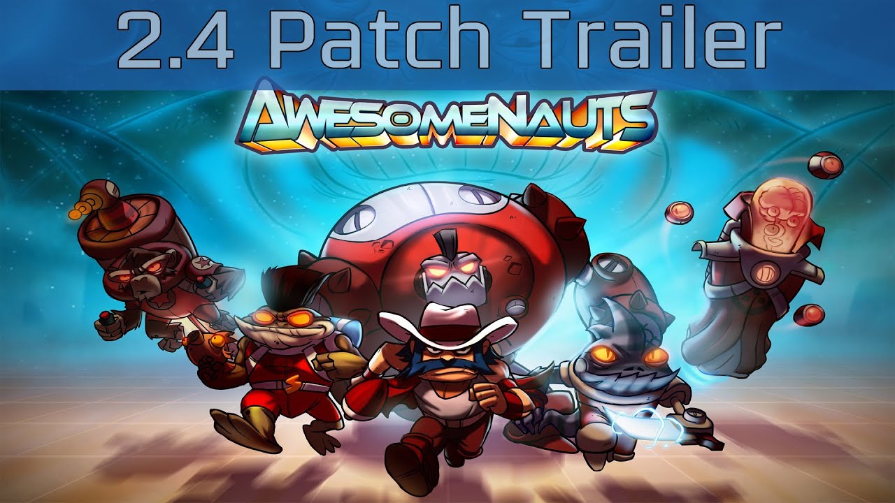 Awesomenauts - 2.4 Patch Sentry X-58 Showcase [HD 1080P] - YouTube