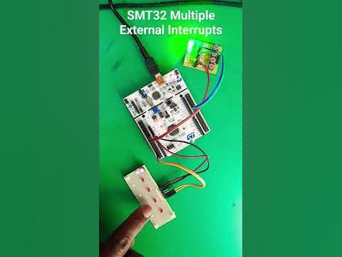 stm32 multiple external interrupt #stm32 #interrupts - YouTube
