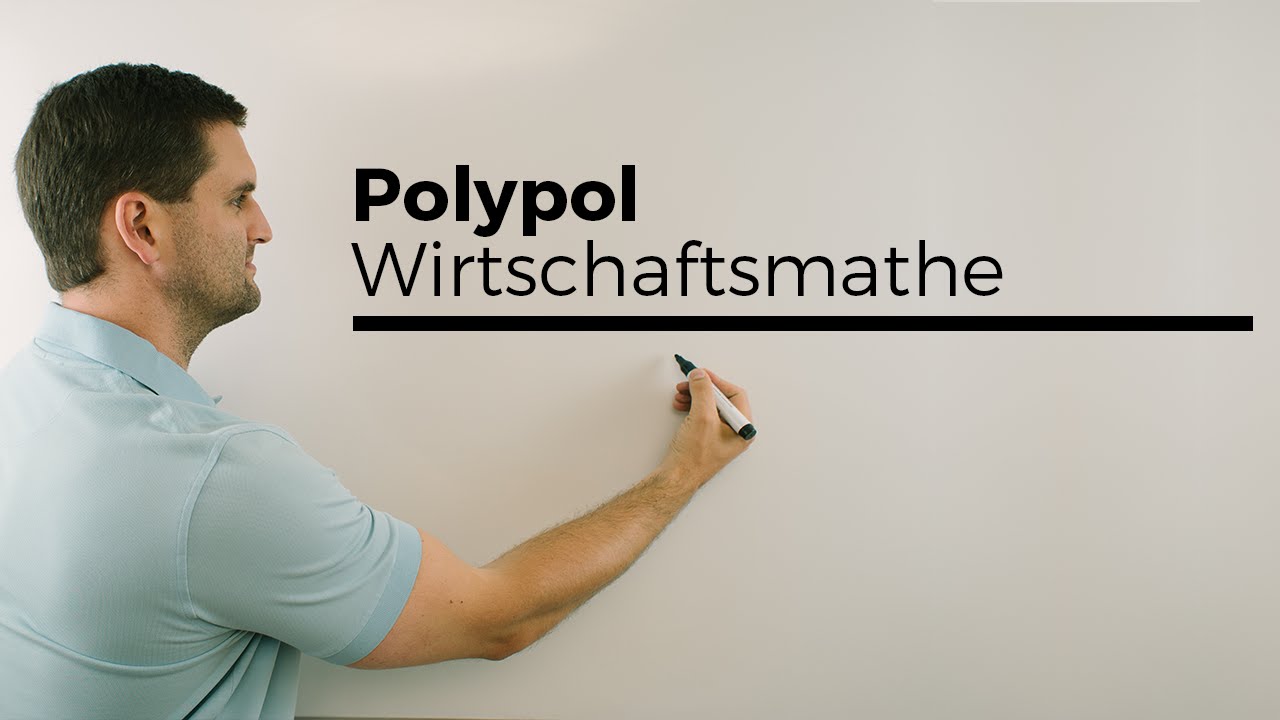Polypol, Wirtschaftsmathe, vollständige Konkurrenz, Berufskolleg - YouTube