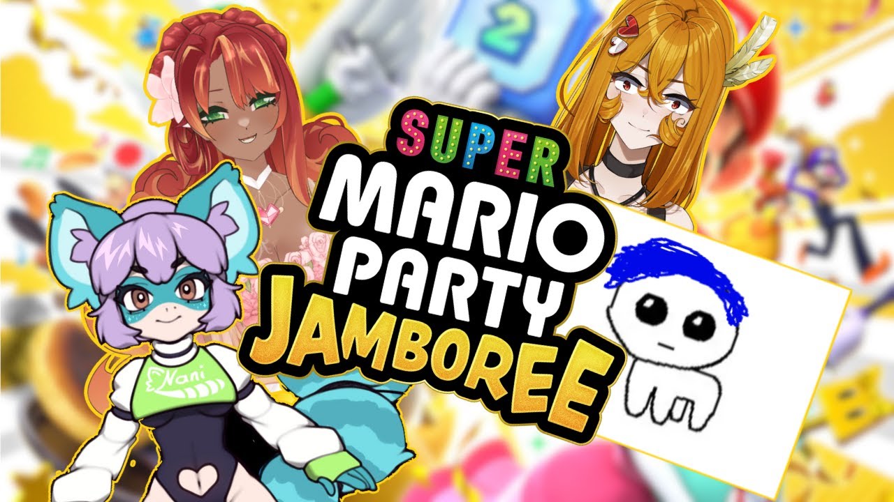 【Mario Party Jamboree】I say I won't win maybe I'll win? (w/ Ria, Riker and Mango)【Vtuber】 - YouTube