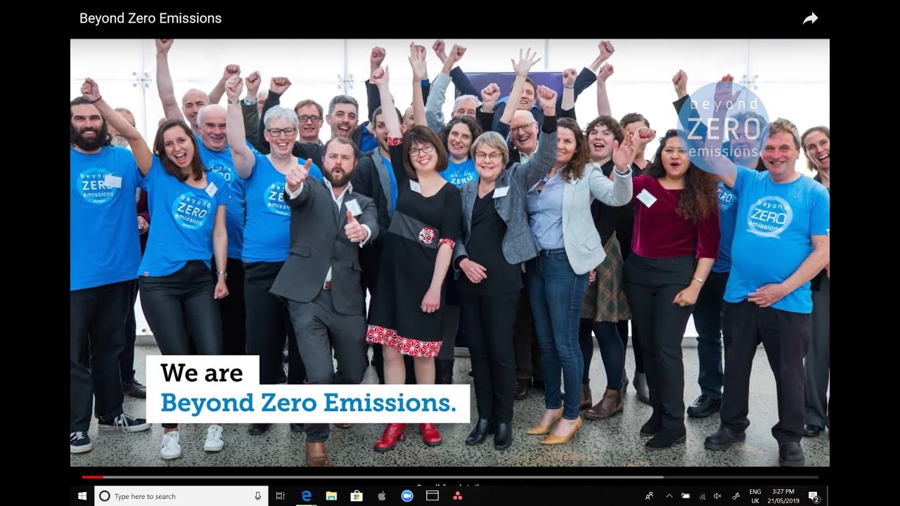 Beyond Zero Emissions - YouTube