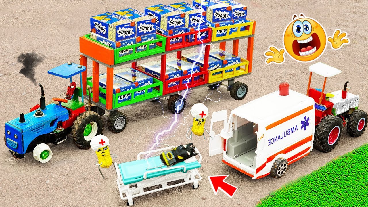 Transform Your Tractor: DIY Emergency Ambulance Construction for Faster ...