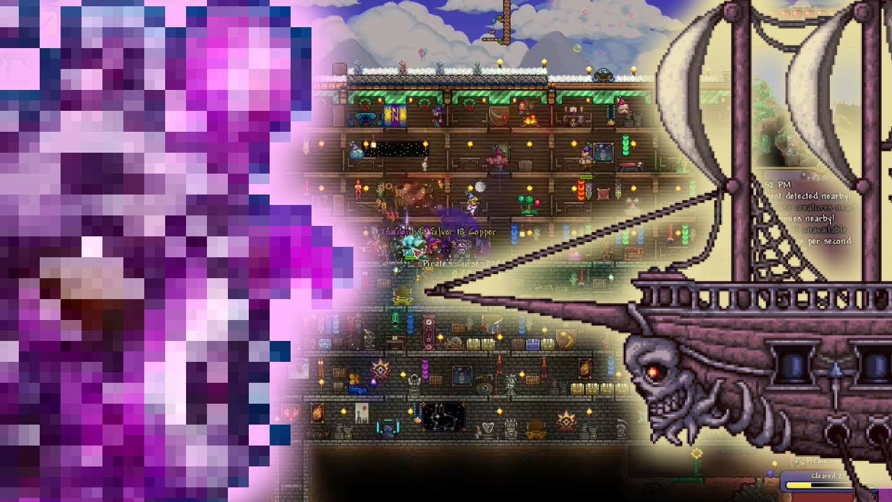 Terraria | Upgrades + Flying Dutchman hack! | [German] - YouTube