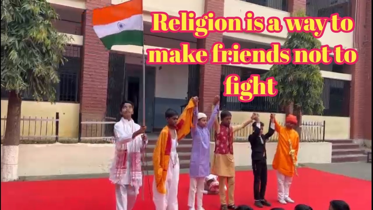Religion is a way to make friends not to fight - YouTube