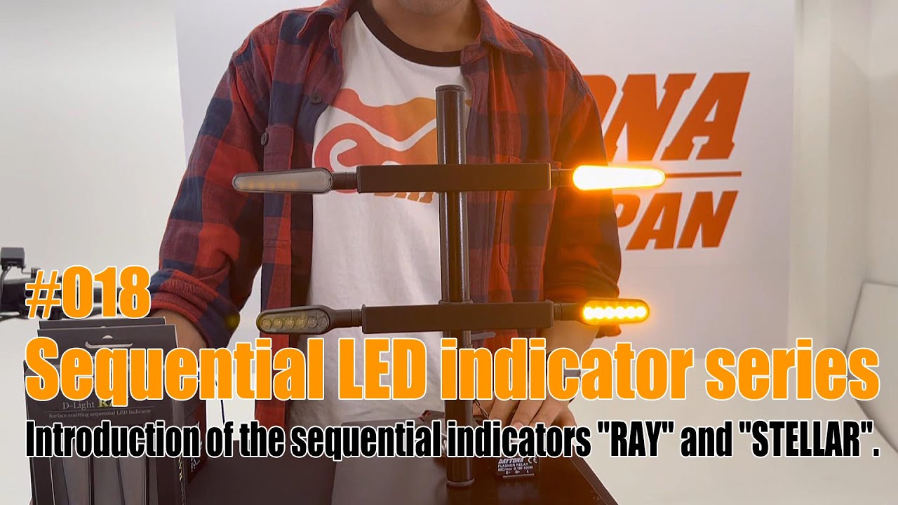 #018 Daytona Sequential LED indicator series - YouTube
