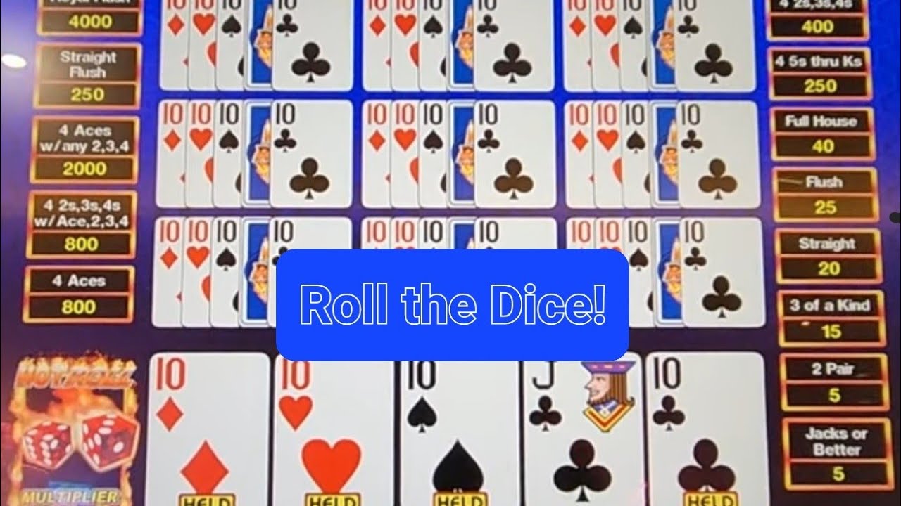 Video Poker Super Hot Roll/Even STEVEN!!! - YouTube