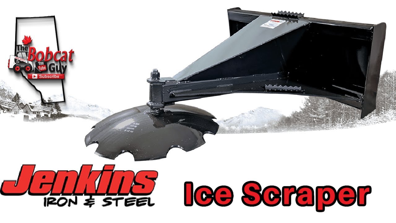 Bobcat Ice Scraper Review - YouTube