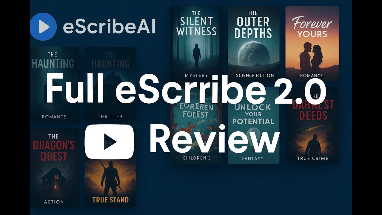 Create a 24K-Word Sci-Fi Novel in 30 Minutes with eScribe | Complete ...