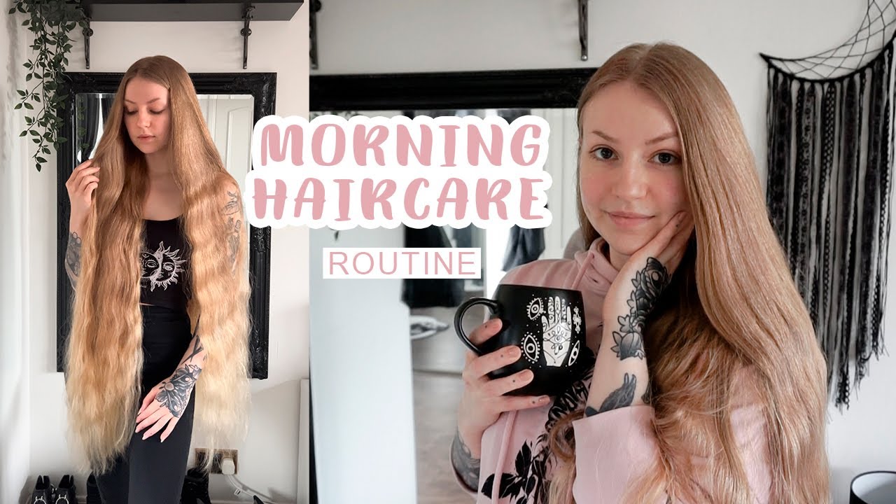 Morning Haircare | How to grow healthy hair - YouTube