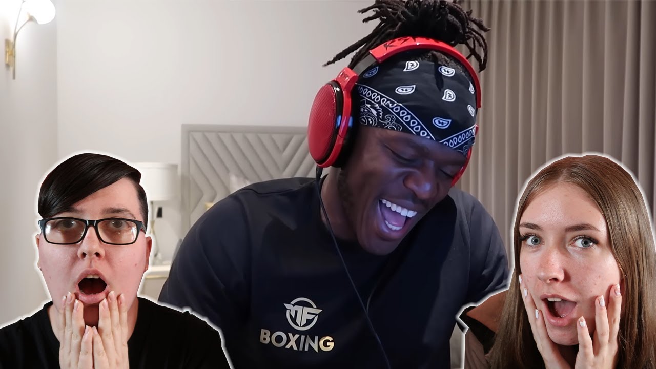 REACTING TO KSI | I LAUGH WAY TO MUCH - YouTube