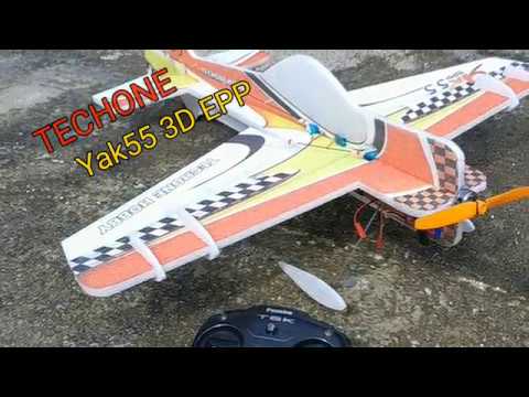 Techone Yak55 3D EPP -3日目～耐久テスト(笑)- - YouTube
