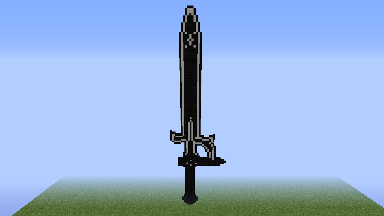Pixel Art Tutorial: Kiritos sword. ep. 16 - YouTube