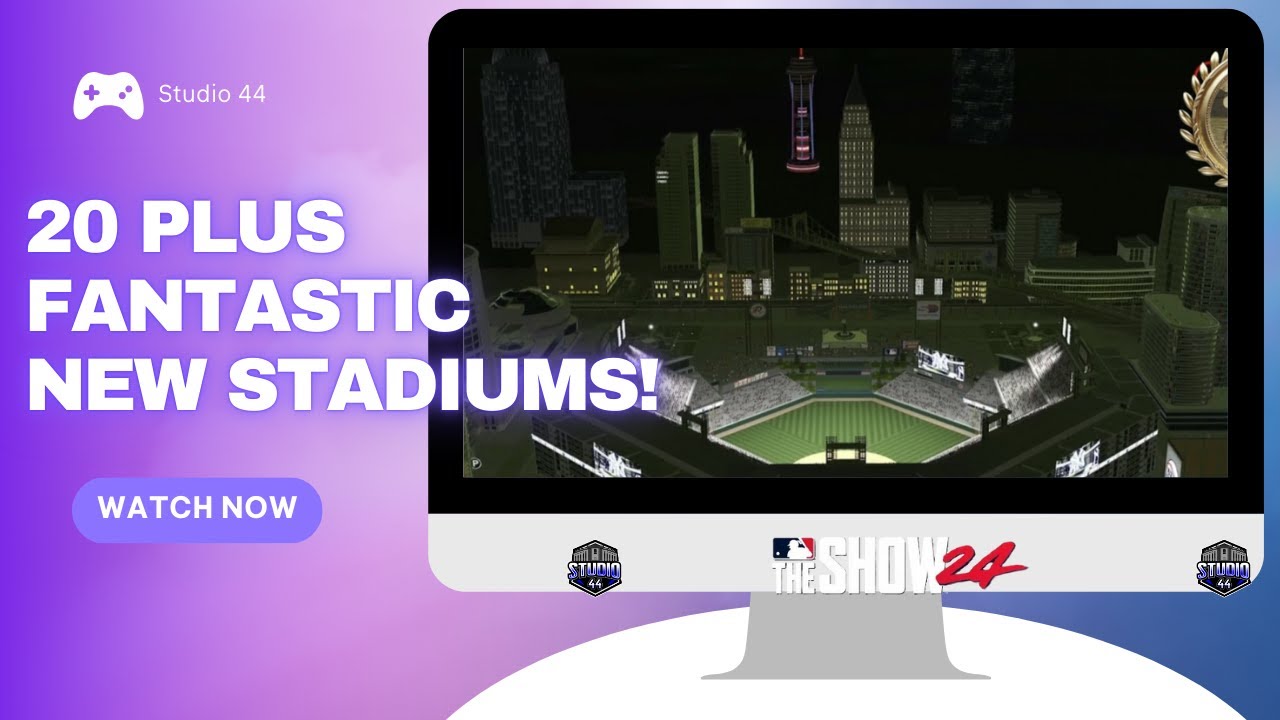 Over 20 AWESOME new Stadiums from the Show '24 - YouTube