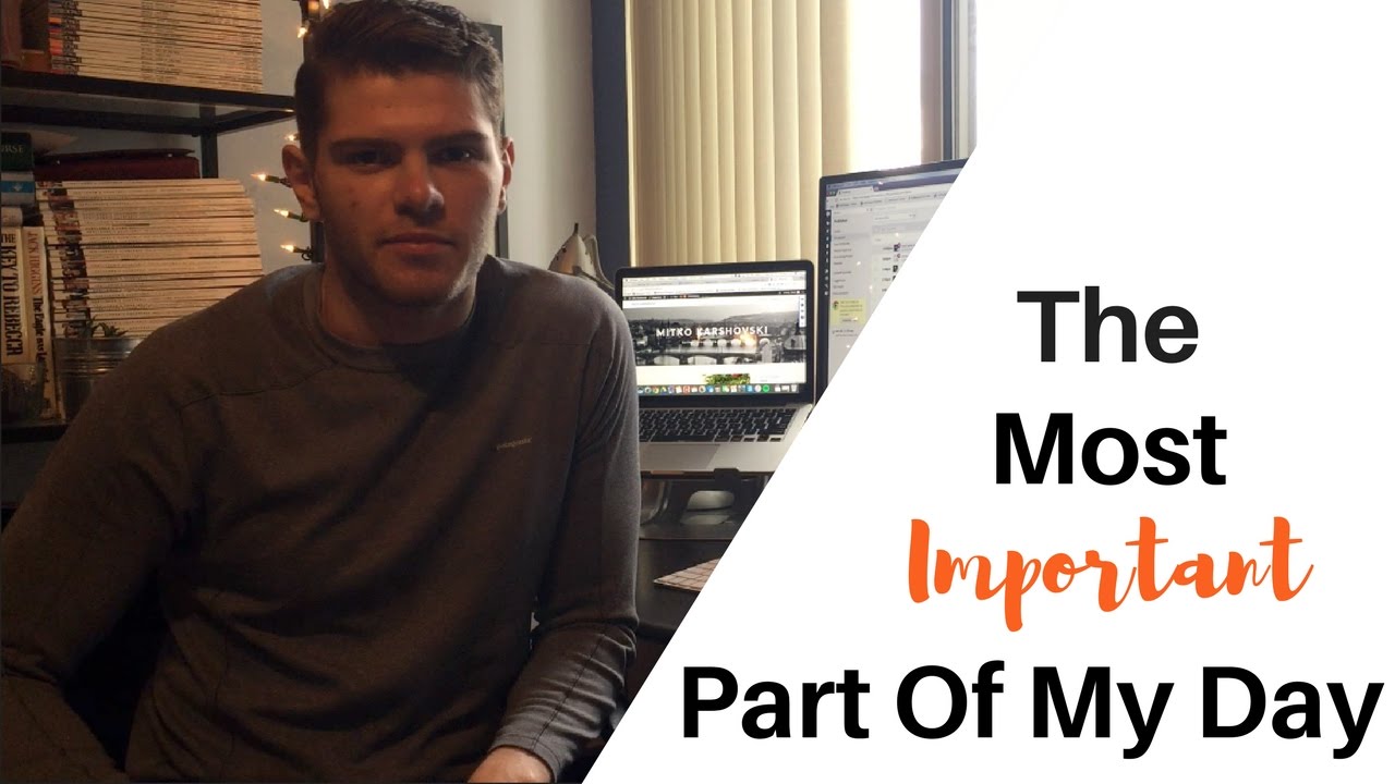 THE MOST IMPORTANT PART OF MY DAY | VLOG 002 - YouTube