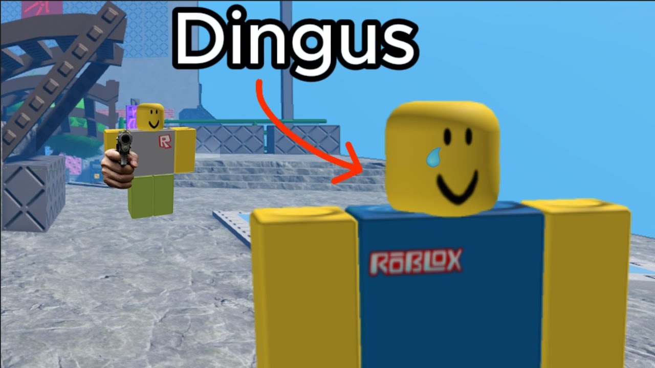 2 IDIOTS play Roblox DINGUS - YouTube