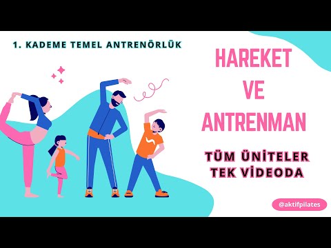 Hareket ve Antrenman Bilimleri | Tüm Üniteler Tek Videoda (1. Kademe Temel Antrenörlük)