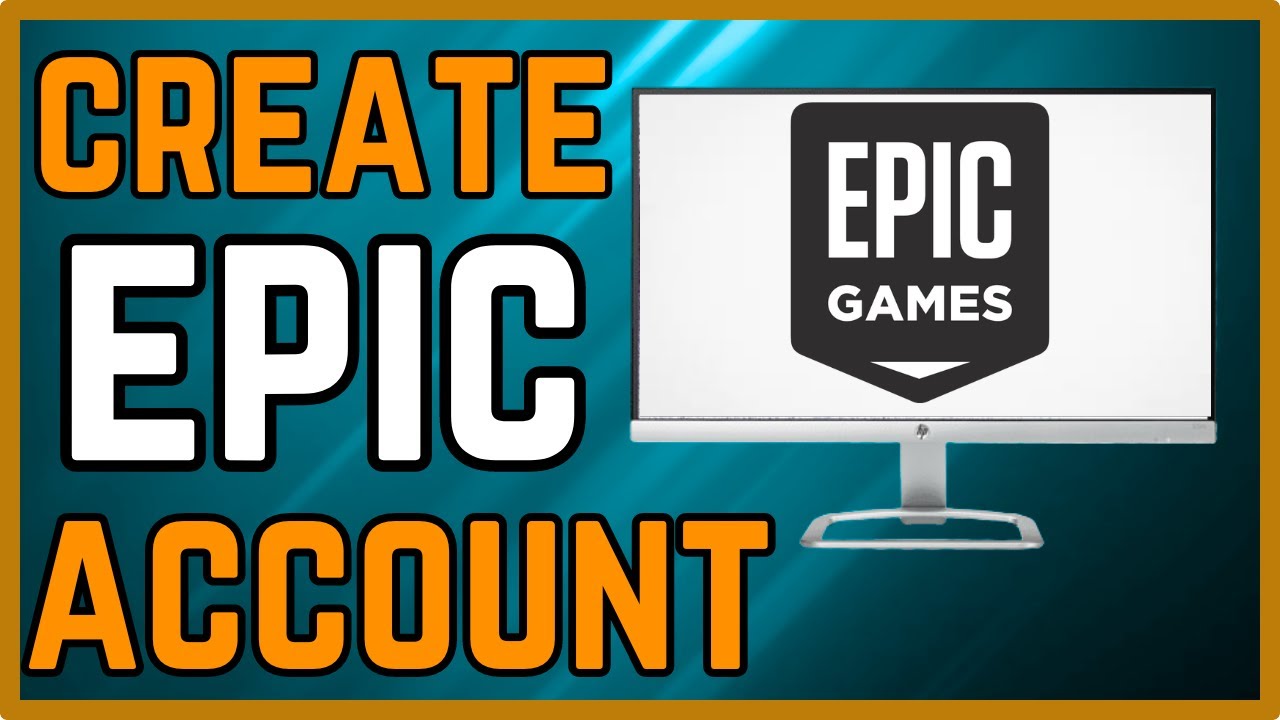 How to Create an Epic Games Account (Very Easy) - YouTube