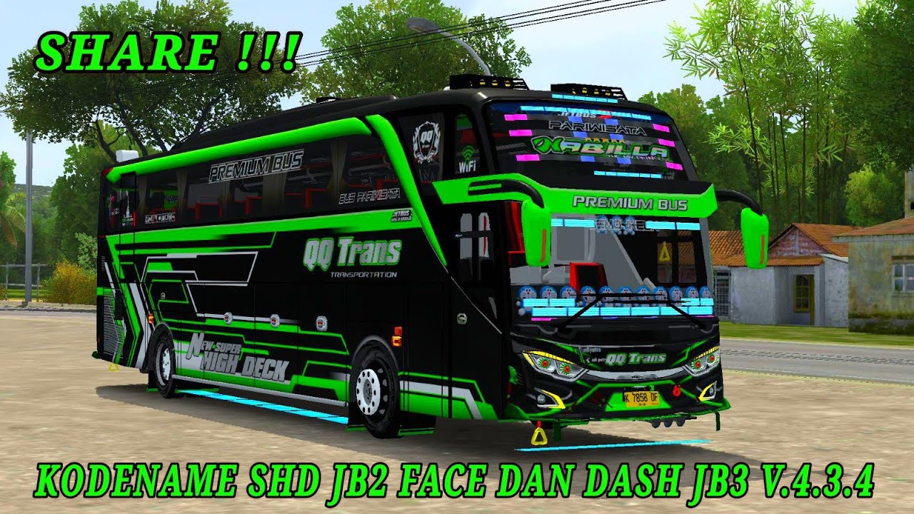 SHARE‼️KODENAME SHD JB2 FACE DAN DASH JB3 V.4.3.4 FULL ACC MBOIS - YouTube