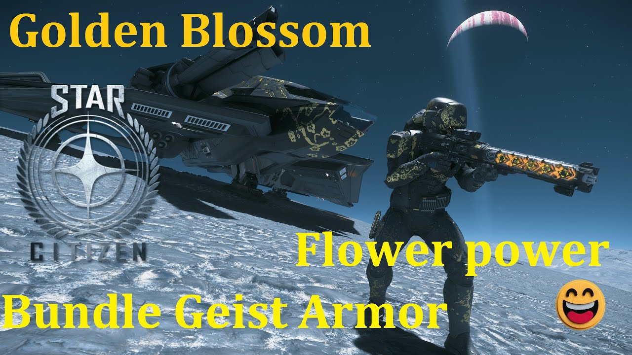 Golden Blossom Bundle Geist Armor - YouTube