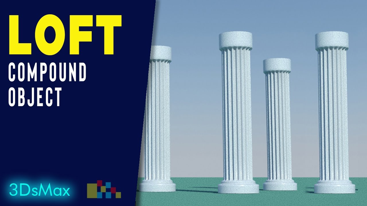 LOFT in 3dsmax |#Quicklearn | @Quick3D - YouTube
