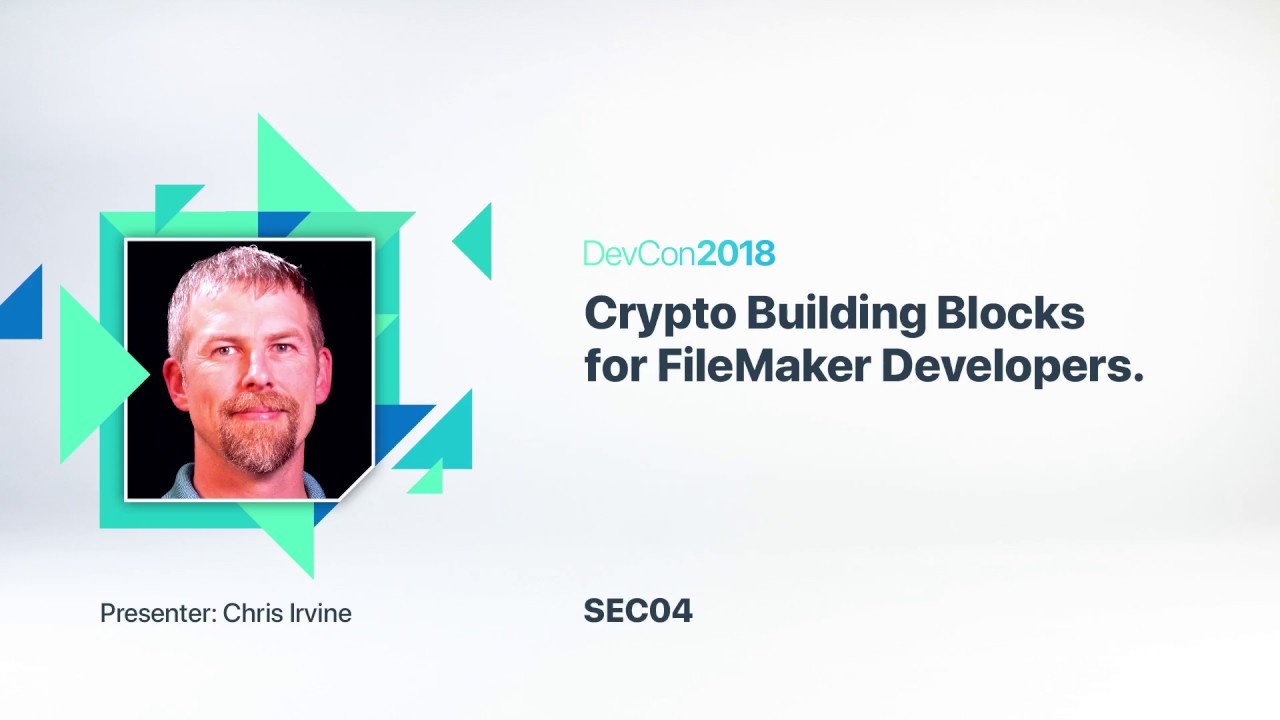 Crypto Building Blocks for FileMaker Developers [SEC 04] - YouTube