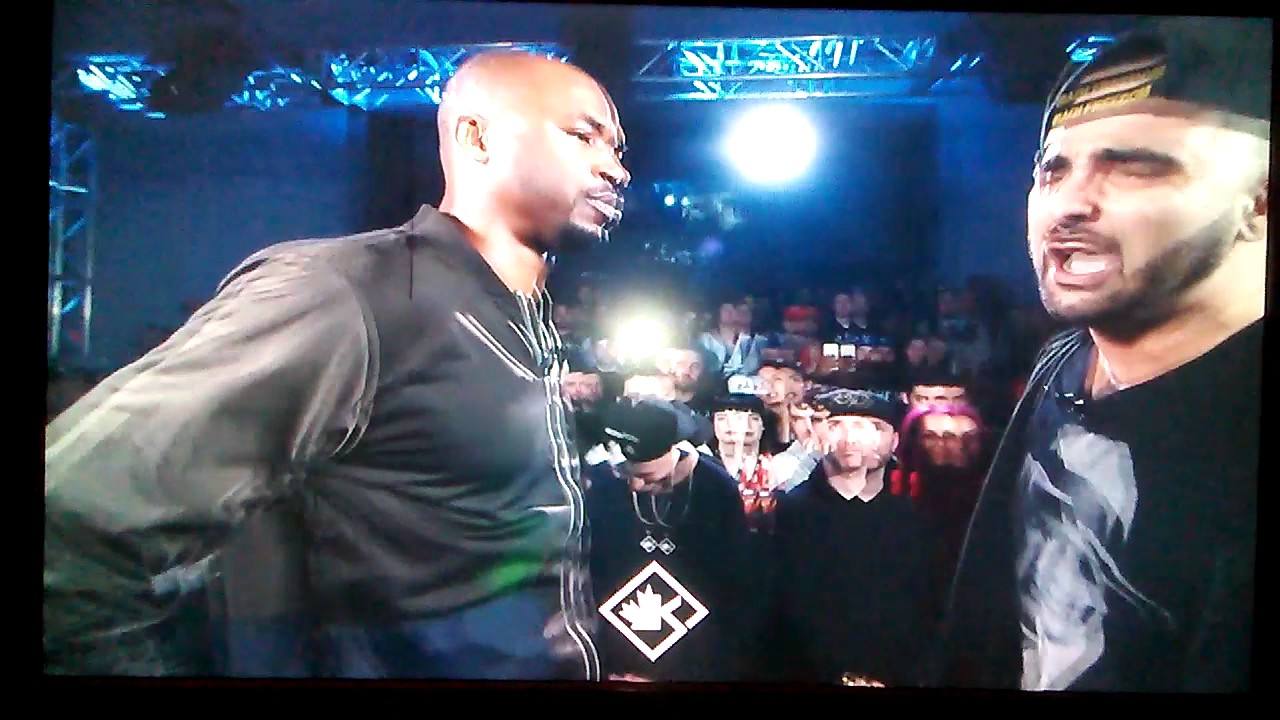 Funny moment in the rap battle lol - YouTube