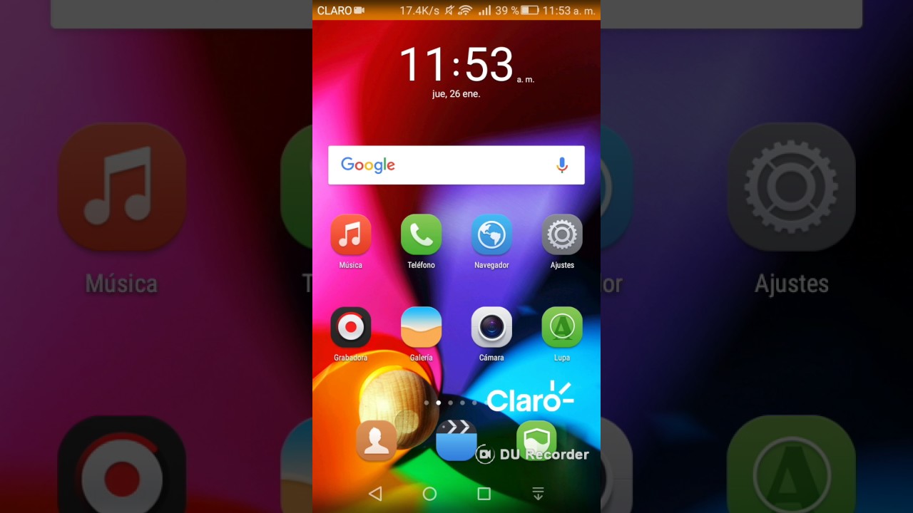 Como tener un menu rapido en un huawei y5ll - YouTube