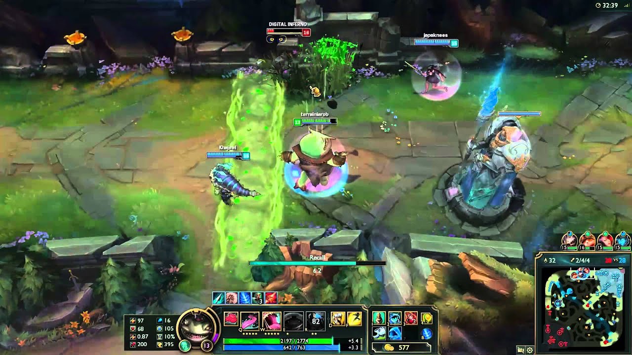 League of Legends : Unload the Toad - YouTube
