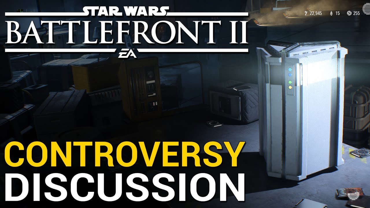 Star Wars: Battlefront 2 - Loot Box Controversy Discussion - YouTube