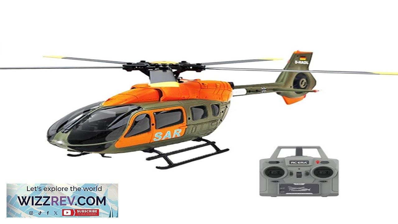 COOLBANK & RC ERA C190 1:30 H145 Scale 2.4G 6CH 6-Axis Gyro Review - YouTube