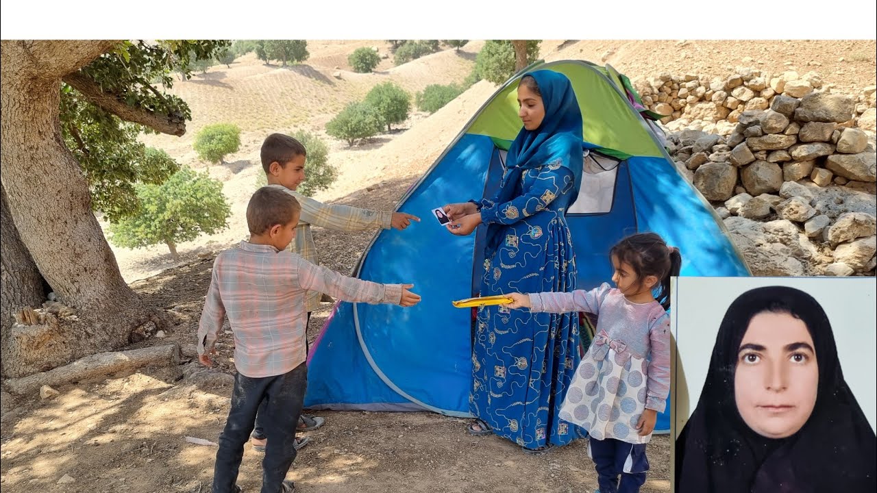 Nomadic children who are still looking for their missing mother - YouTube