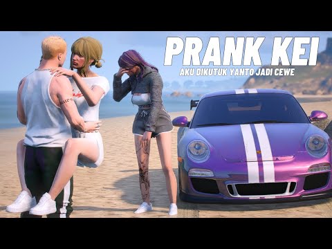 AKU DIJADIKAN CEWE OLEH YANTO DAN PRANK KEI GESEK GESEK DEPAN MELODY - GTA V ROLEPLAY