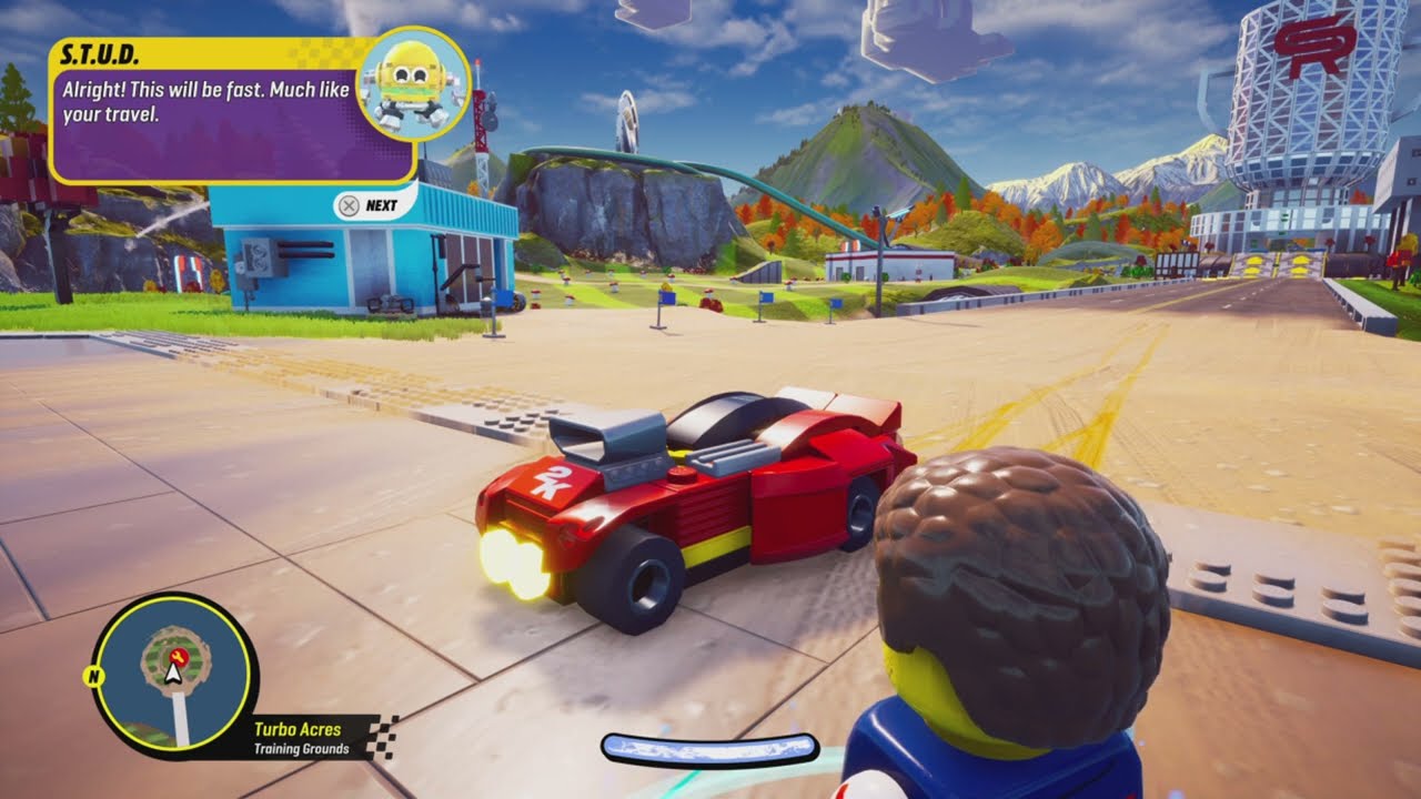 LEGO 2K Drive: Racing against rival chip Howser - YouTube