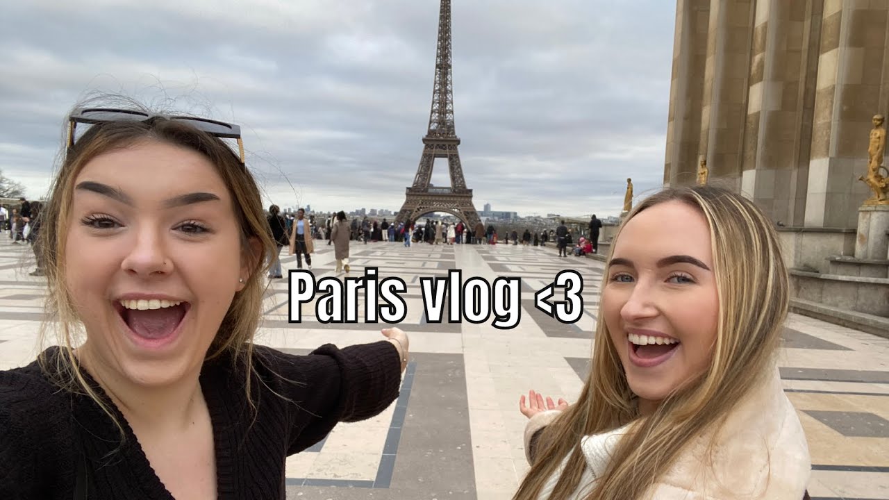 PARIS VLOG DAY 1🥂 | GIRLS TRIP 3/12 | PATSVLOGS - YouTube