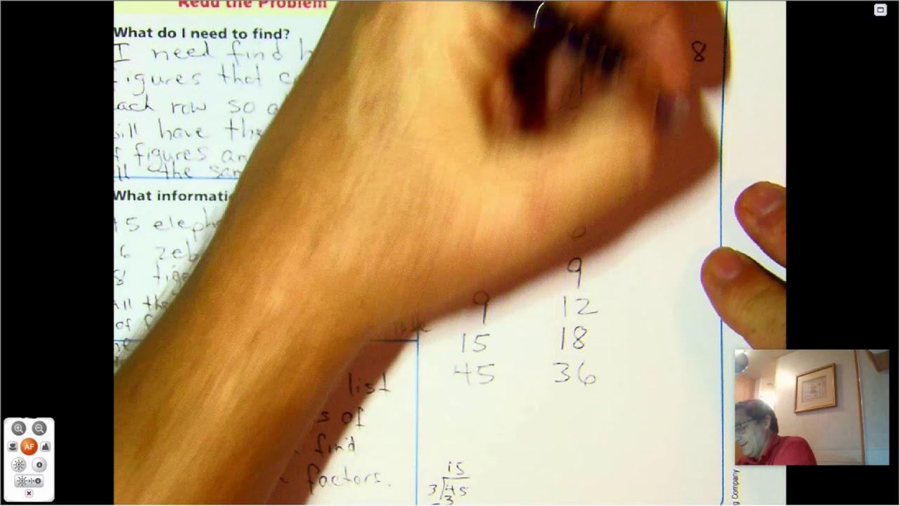 4th grade GO Math-Lesson 5.3 Problem Solving pages 209-212 - YouTube