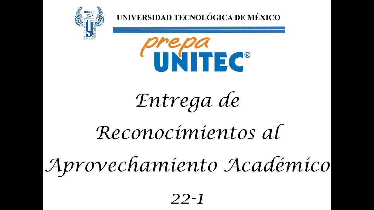 Entrega de Reconocimientos a Mejores Promedios 22-1 - YouTube