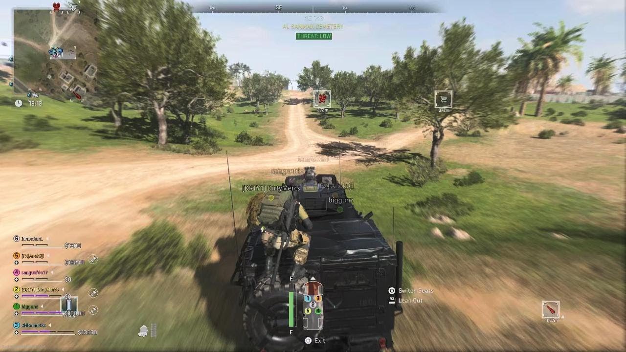 COD MW2 ATV Road Kill - YouTube