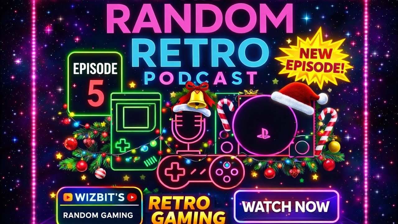 The (Slightly late) Random Retro Podcast Episode 5 - Xmas Edition - YouTube